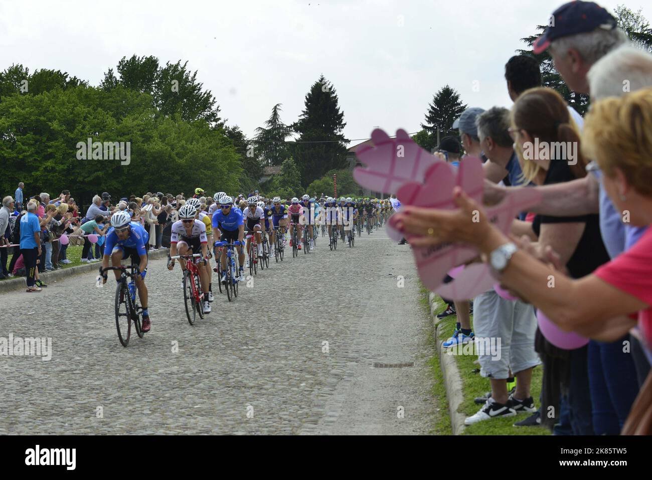 General view of the Giro d'Italia stage 11, Modena - Asolo km. 227 ...