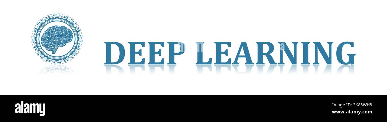 Illustration of a deep learning concept Stock Photo - Alamy