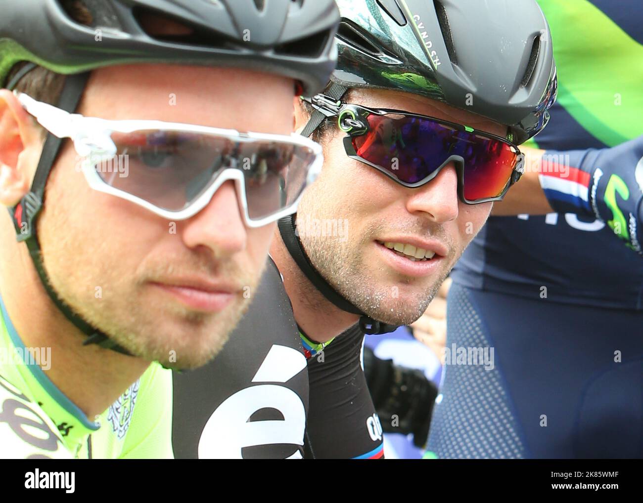 British Mens National Road Race Champs 2016 Mark Cavendish and Adam ...