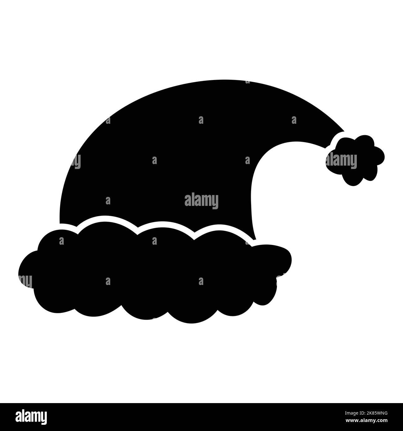 Santa Claus Hat Isolated Vector Illustration Stock Vector Image And Art