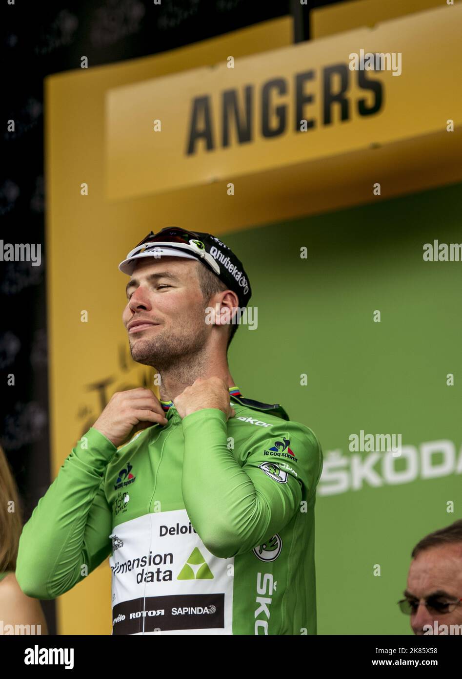 Tour de France stage 3 - Granville to Angers - Mark Cavendish team ...