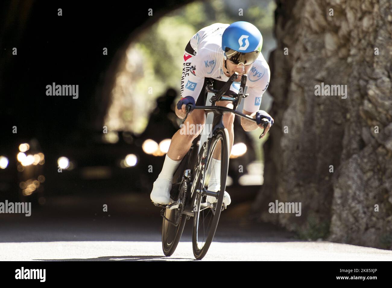 Adam Yates of Team BikeExchange Stock Photo - Alamy