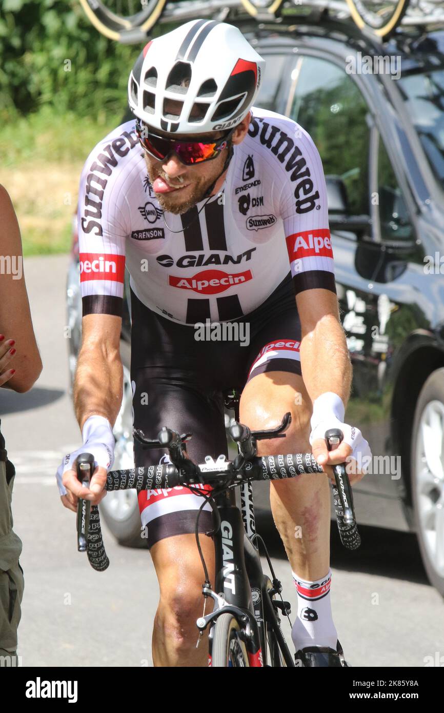 Laurens Ten Dam NL Giant Alpecin Stock Photo - Alamy