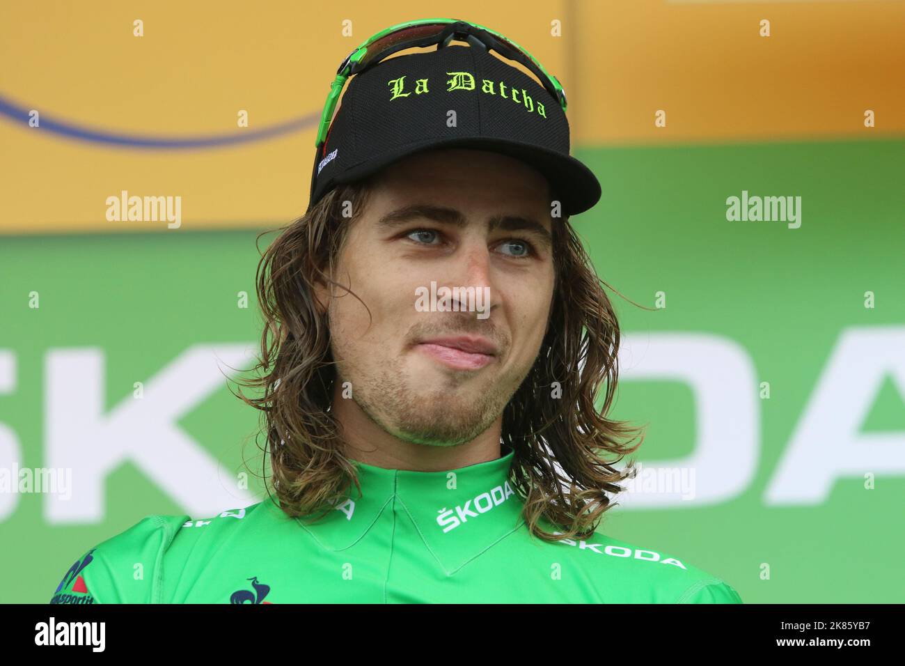Peter Sagan slovakia tinkoff retains the green jersey Stock Photo - Alamy