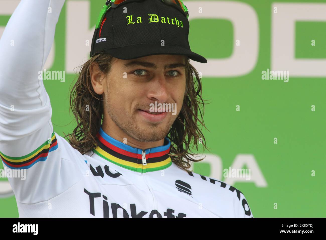 Slovakian Peter Sagan - Team Tinkoff wins the green jersey again Stock ...