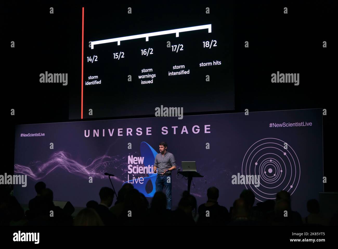 Dr Simon Clark talking about the hidden science of weather, climate ...