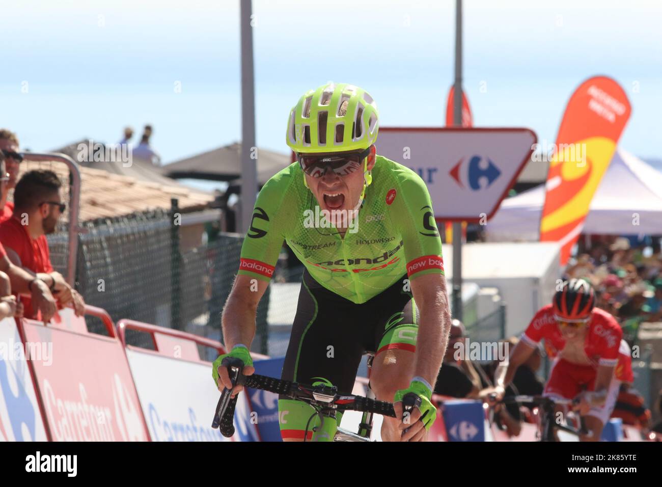 Andrew Talansky USA Cannodale - Stage 3 - Marin - Mirador Ezaro Stock ...