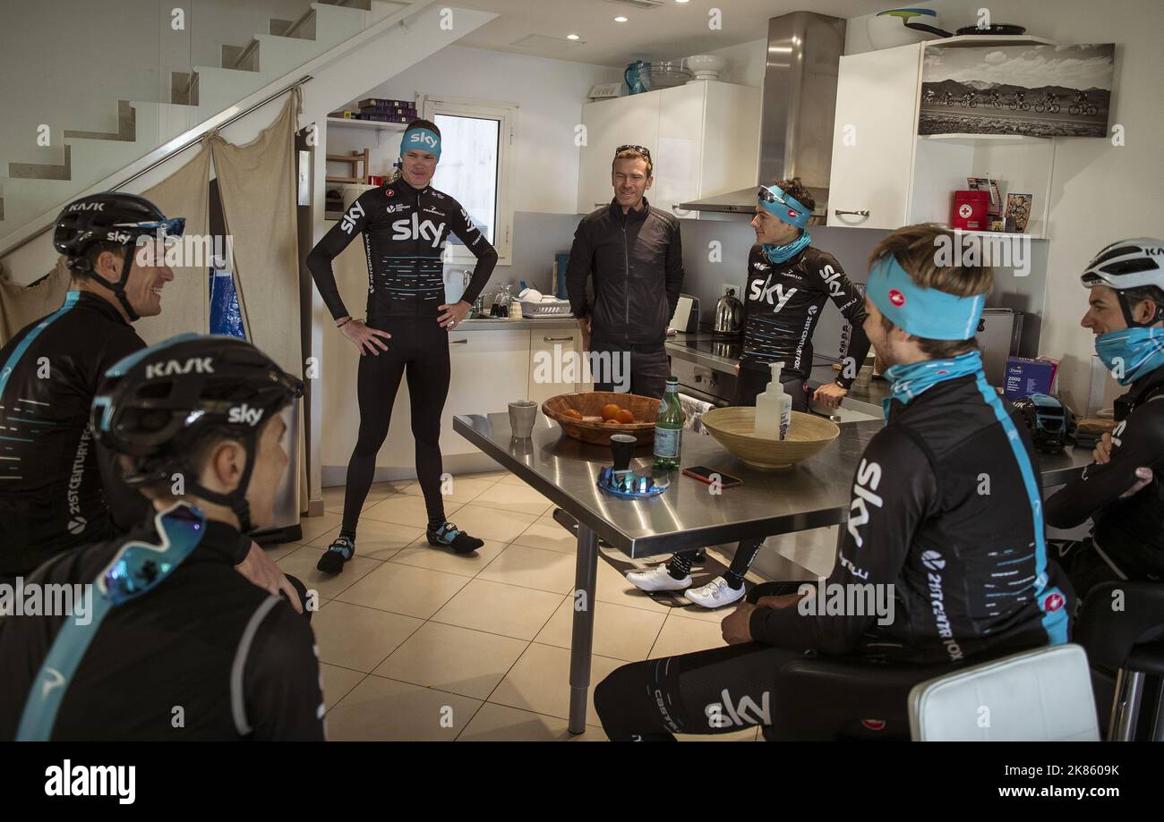 Sky Training Camp 2017 - The Team House in Monaco - Head of Team ...