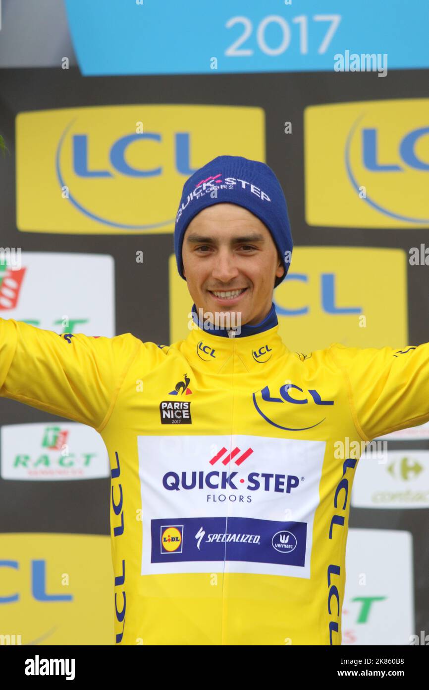 Julian Alaphilippe of Quick Step Stock Photo - Alamy