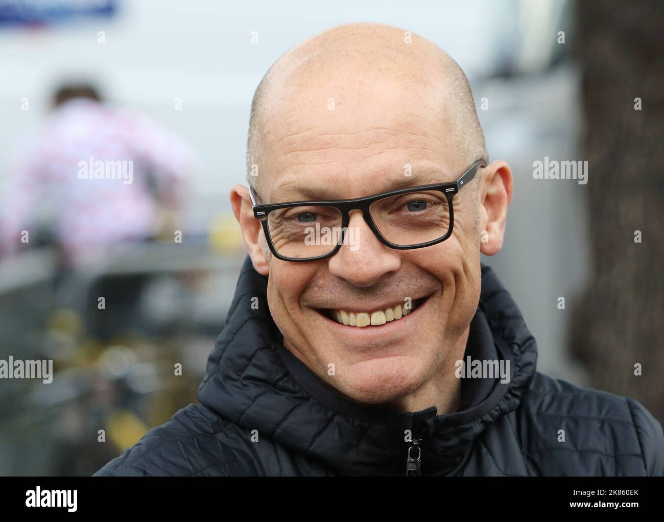 Sir Dave Brailsford during Stage 8 - Nice - Nice Stock Photo - Alamy