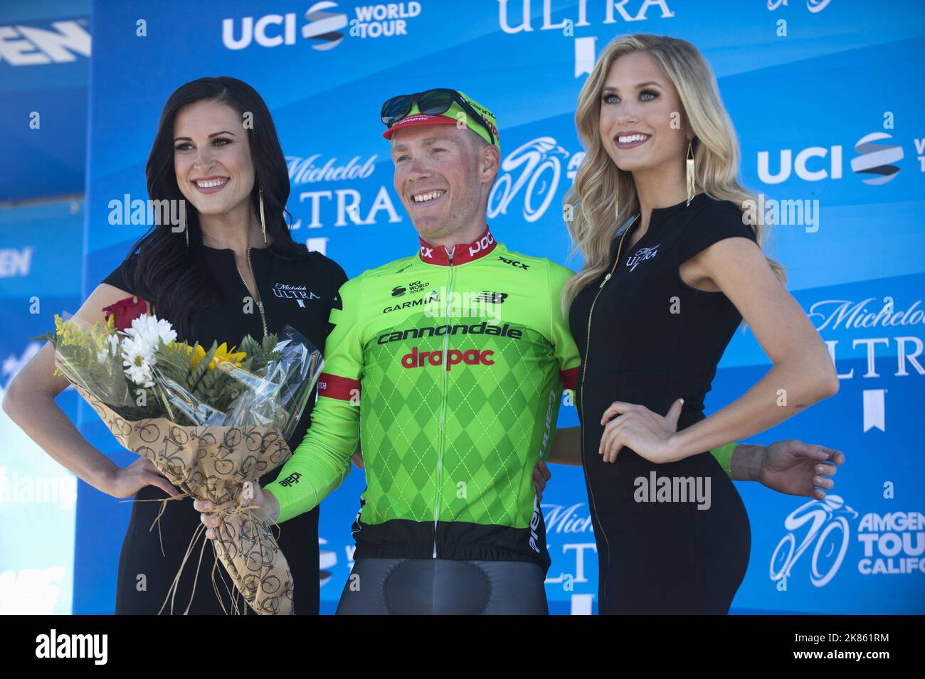Andrew Talansky, third in time trial Stock Photo - Alamy