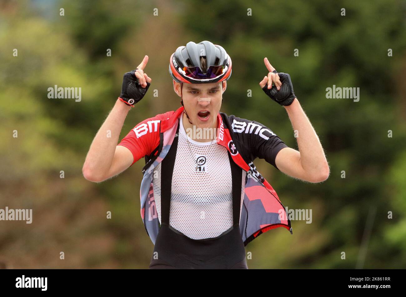 Pavell Sivakov of the Russia BMC Development team wins a very tough ...