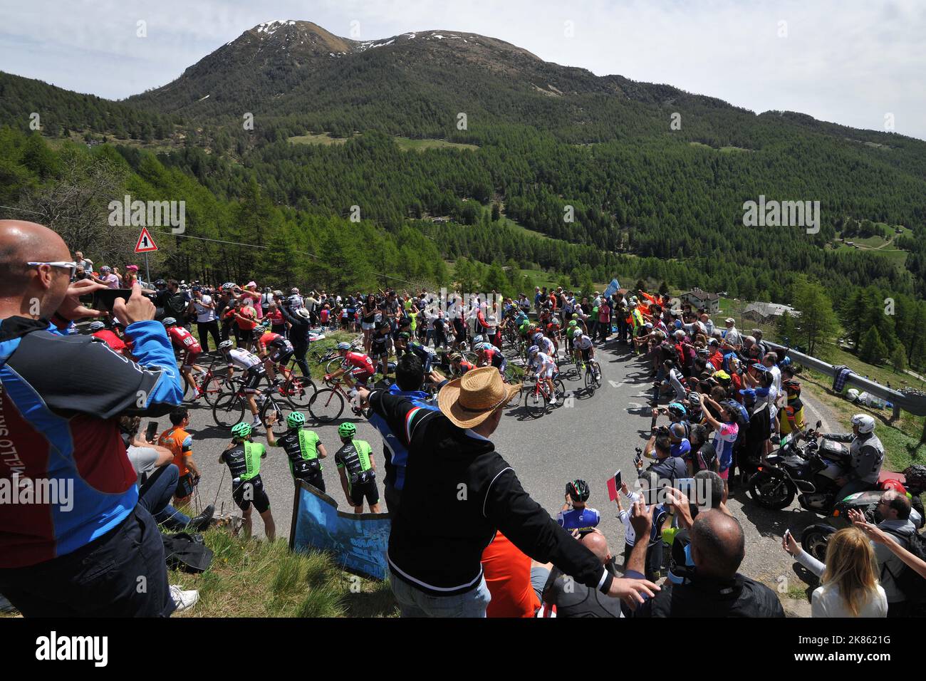 Passo del Mortirolo Stock Photo - Alamy