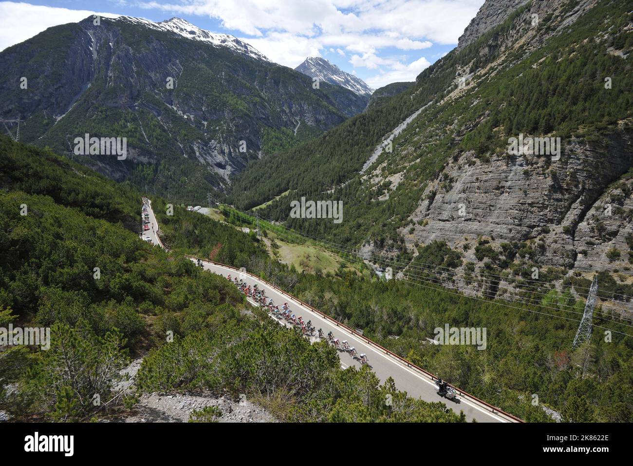 Passo dello Stelvio climb Stock Photo - Alamy