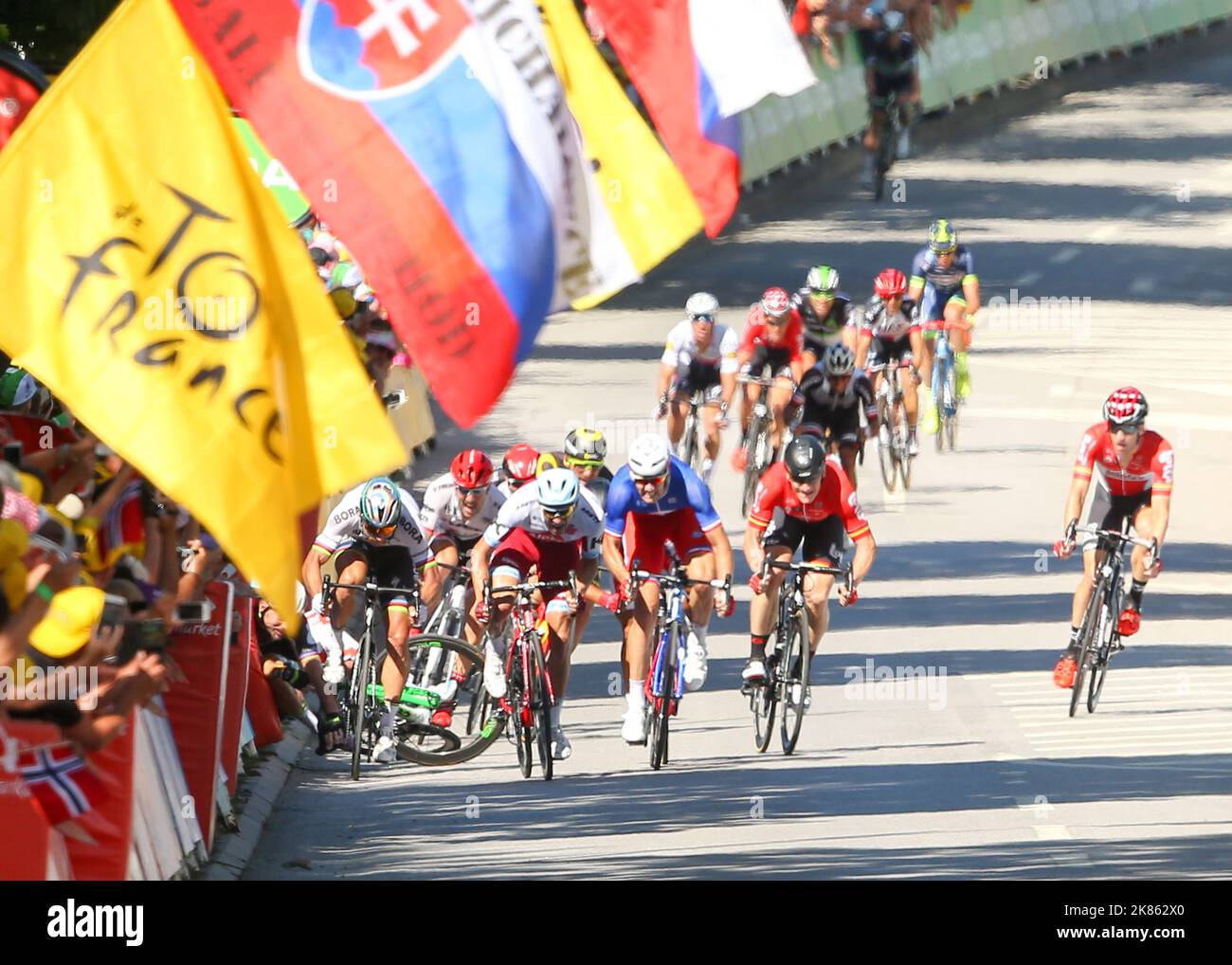 Tour de France 2017 Stage 4 Mondorf Les Bain Vittel Britains Mark ...