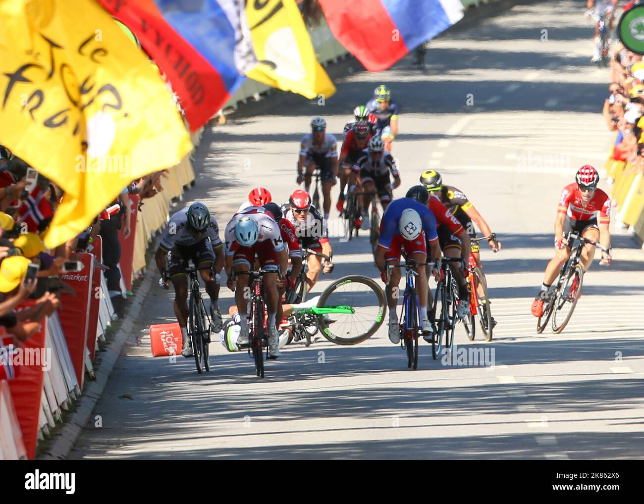 Tour de France 2017 Stage 4 Mondorf Les Bain Vittel Britains Mark ...