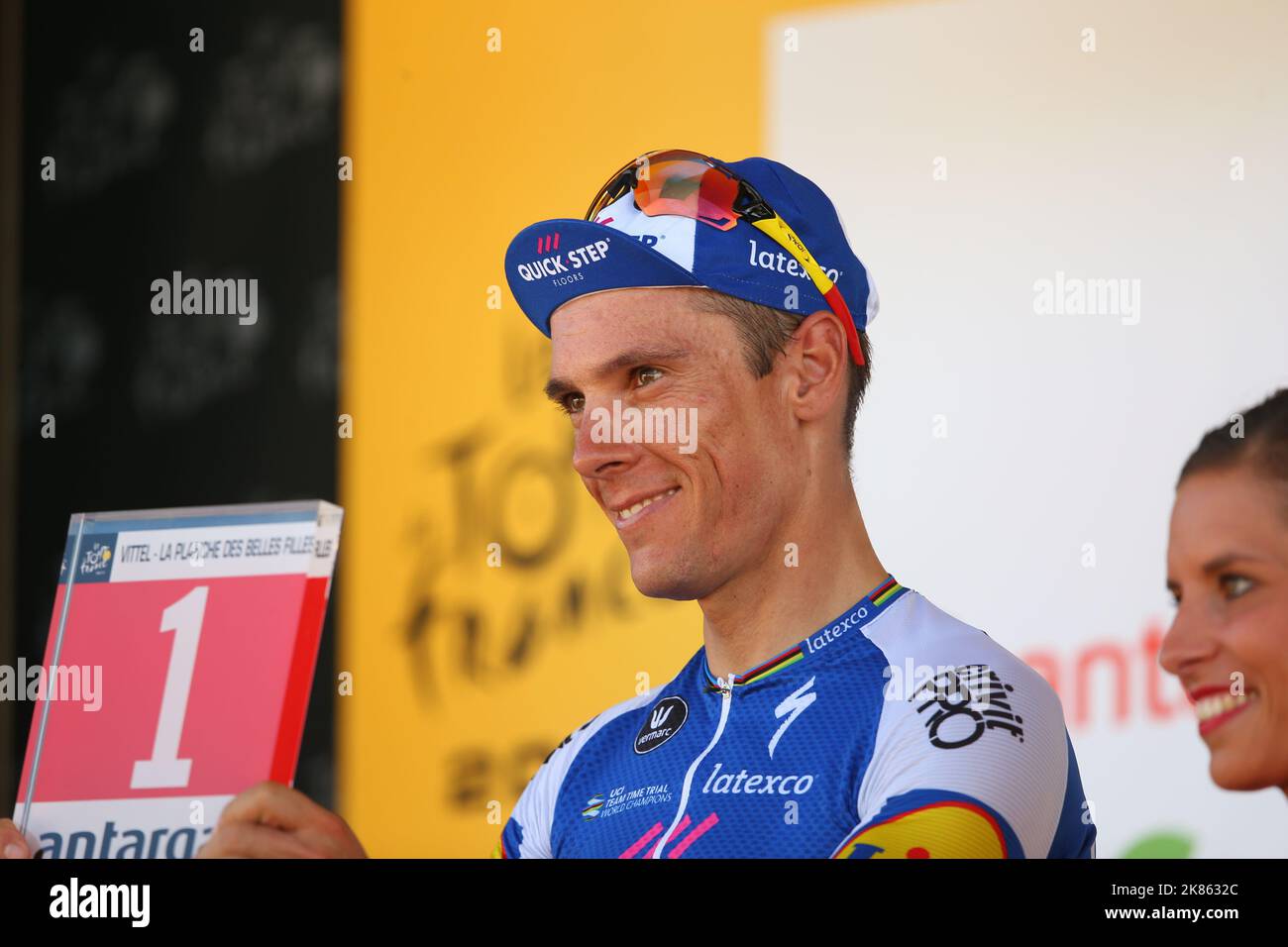 Belgum's Philippe Gilbert (Quick-step Floors) takes the most aggressive ...