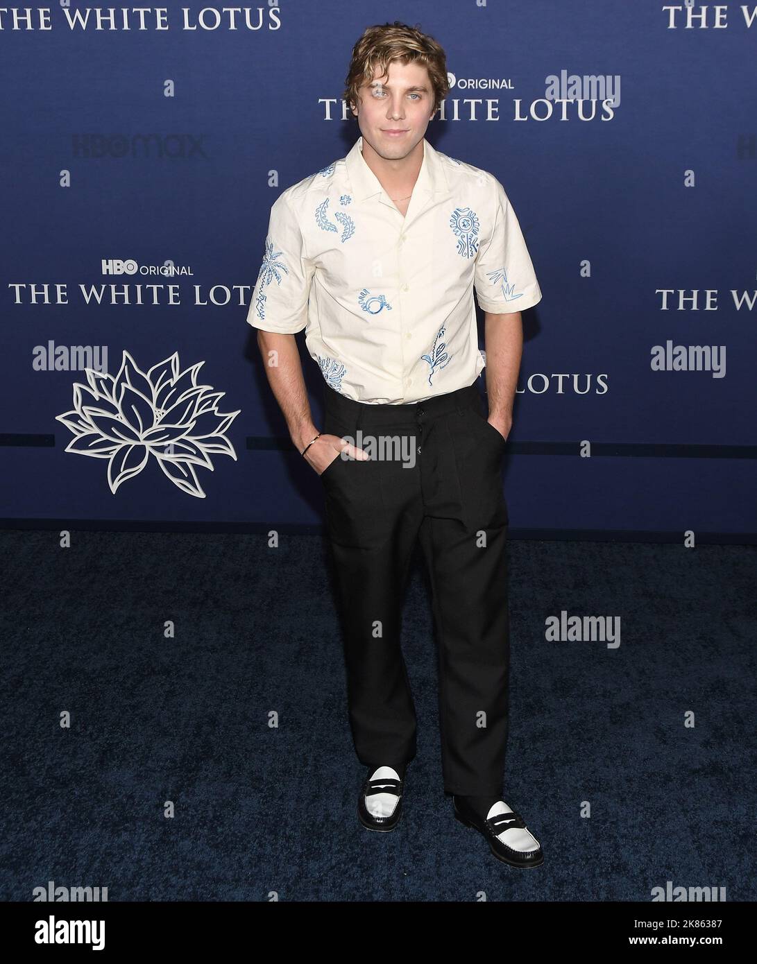 Los Angeles, USA. 20th Oct, 2022. Lukas Gage arrives at the HBO ...