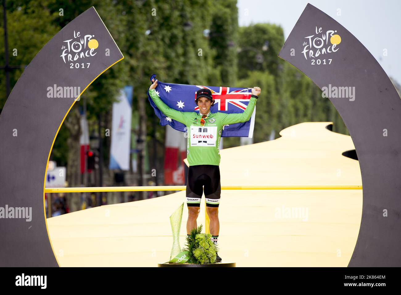 Australia's Michael Matthews winner of the points classification ...