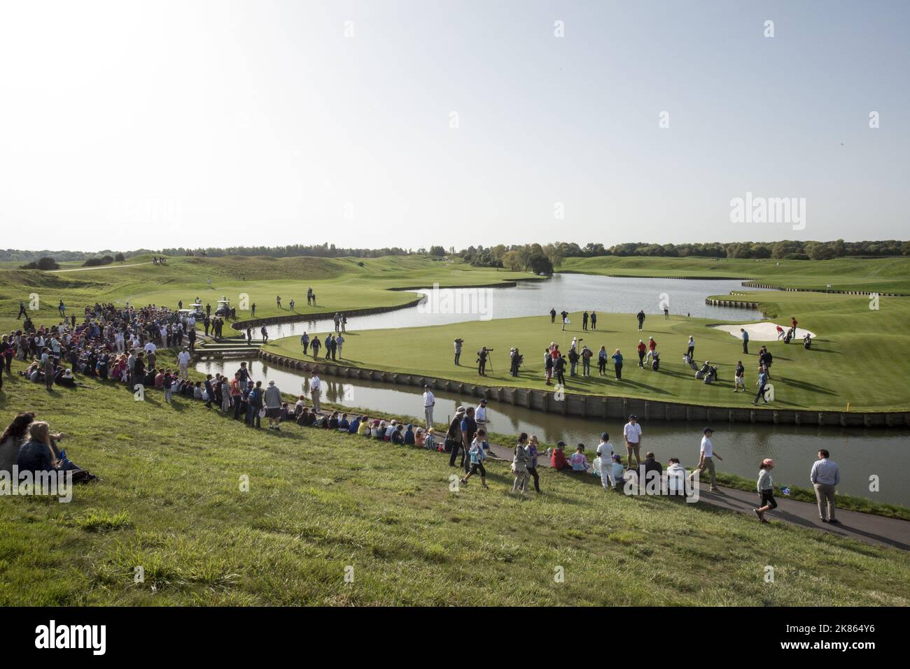 Media event for next year's Ryder Cup course, with a team featuring ...