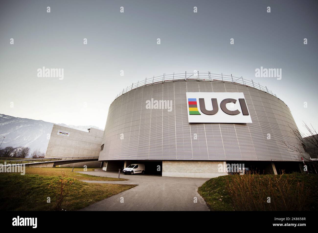 A general view of the UCI headquarters in Switzerland Stock Photo - Alamy