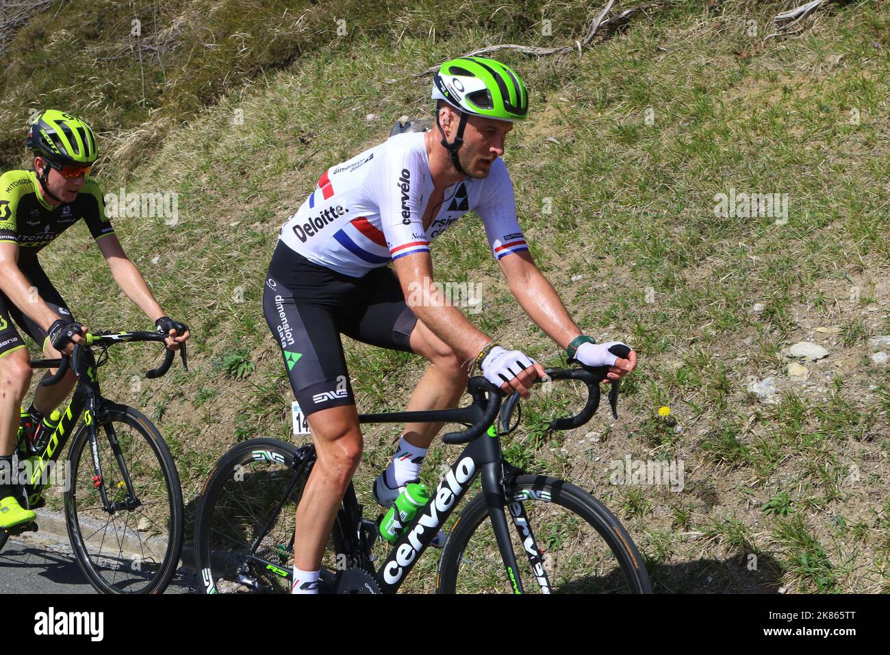 Steve Cummings of Dimension Data team Stock Photo - Alamy