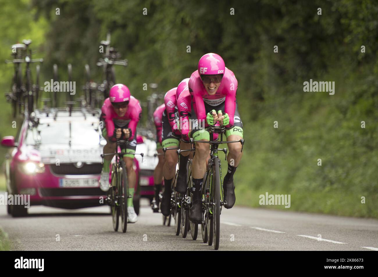 Team EF Education First Drapac Stock Photo - Alamy