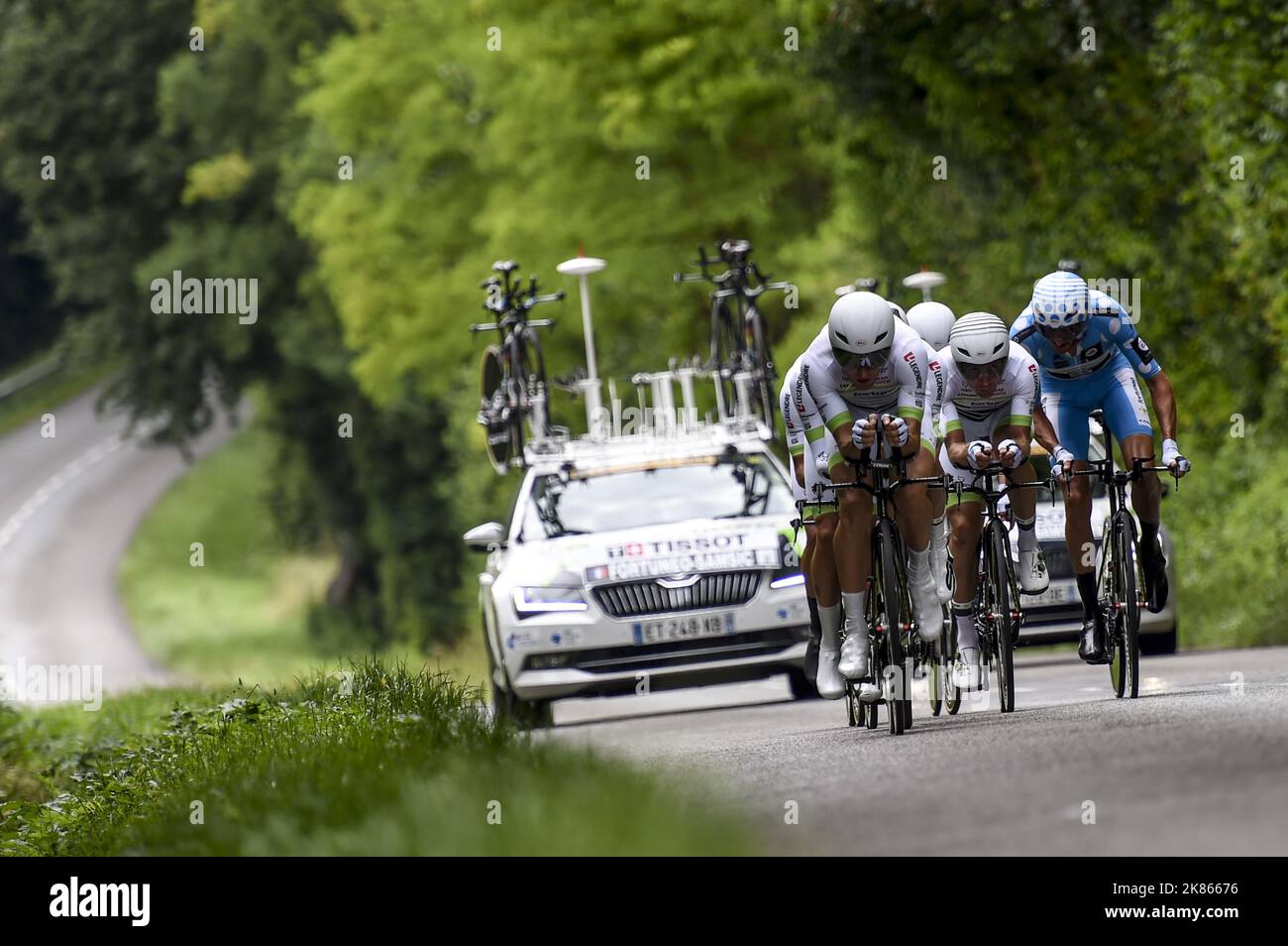 Team Fortuneo Samsic Stock Photo - Alamy