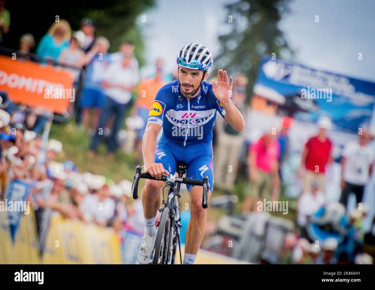 France's Julian Alaphilippe for Quick Step Floors Stock Photo - Alamy