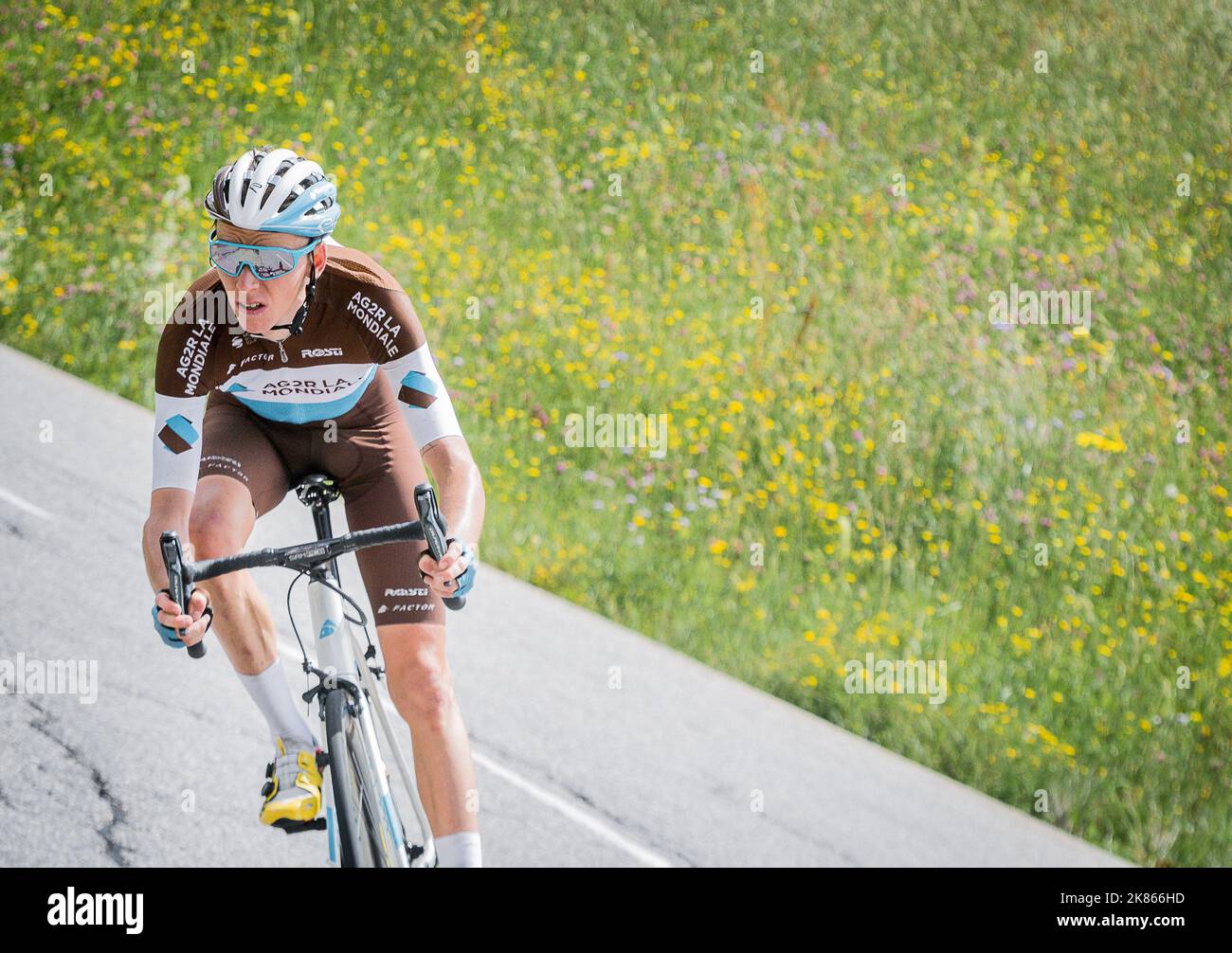 France's Romain Bardet for AG2R La Mondiale Stock Photo - Alamy