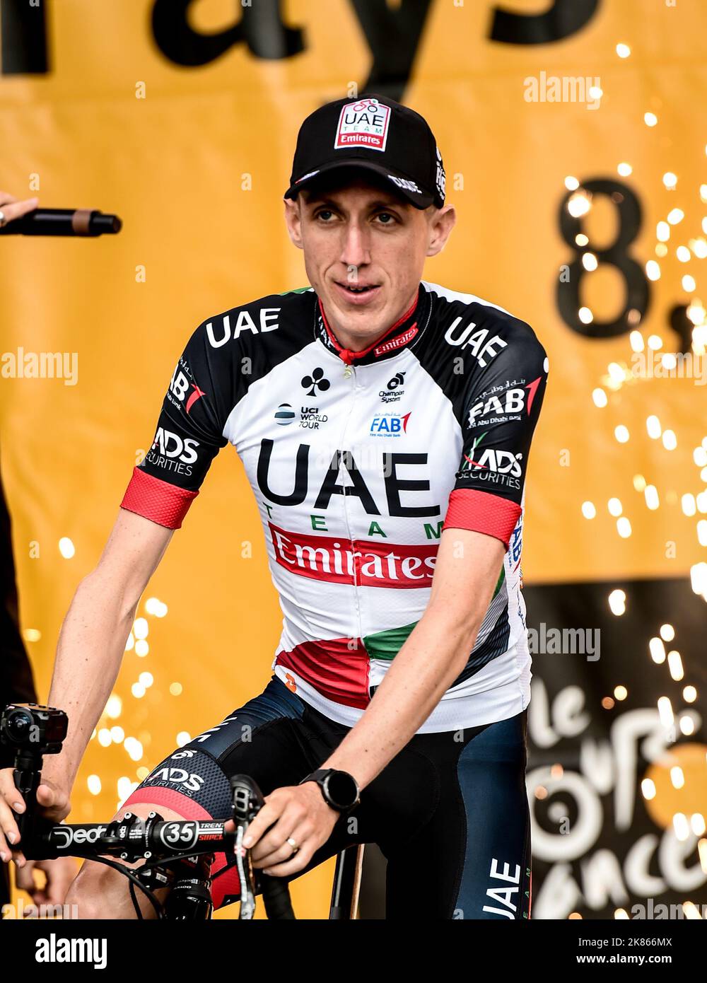 Ireland's Dan Martin for team UAE Emirates. Tour de France 2018 ...