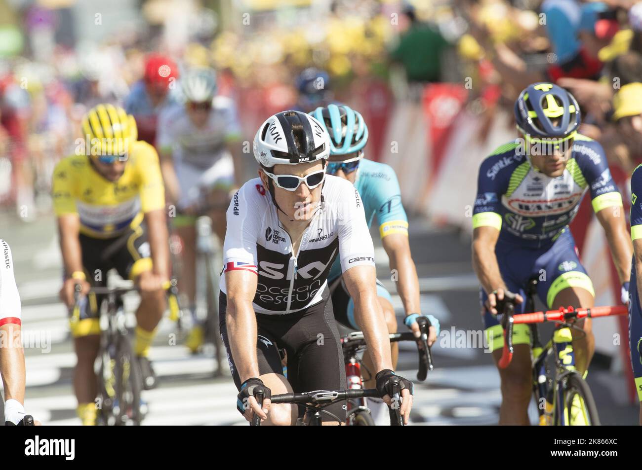 Team Sky's Geraint Thomas Stock Photo - Alamy