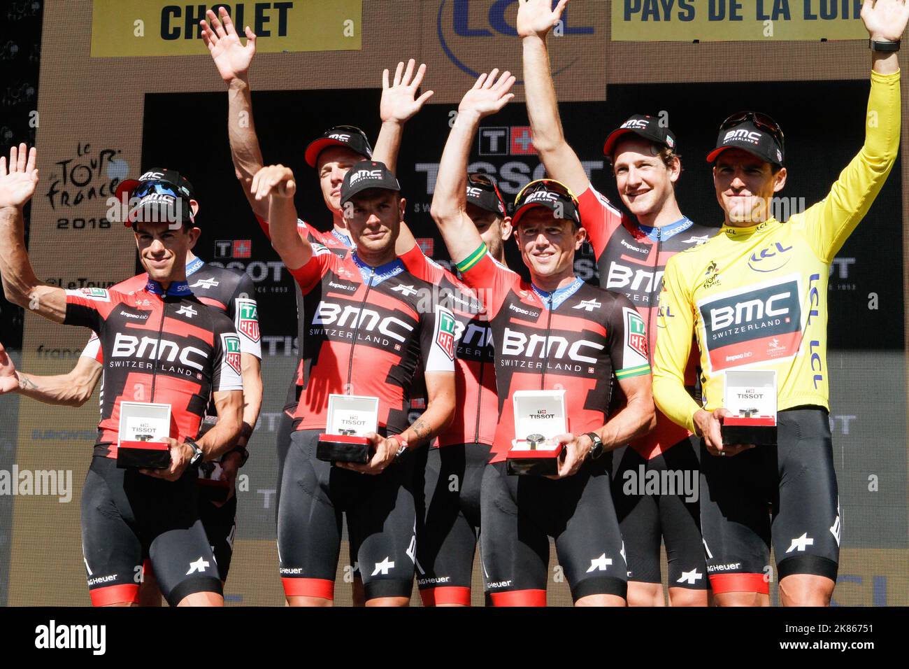 BMC team win TTT Stock Photo - Alamy