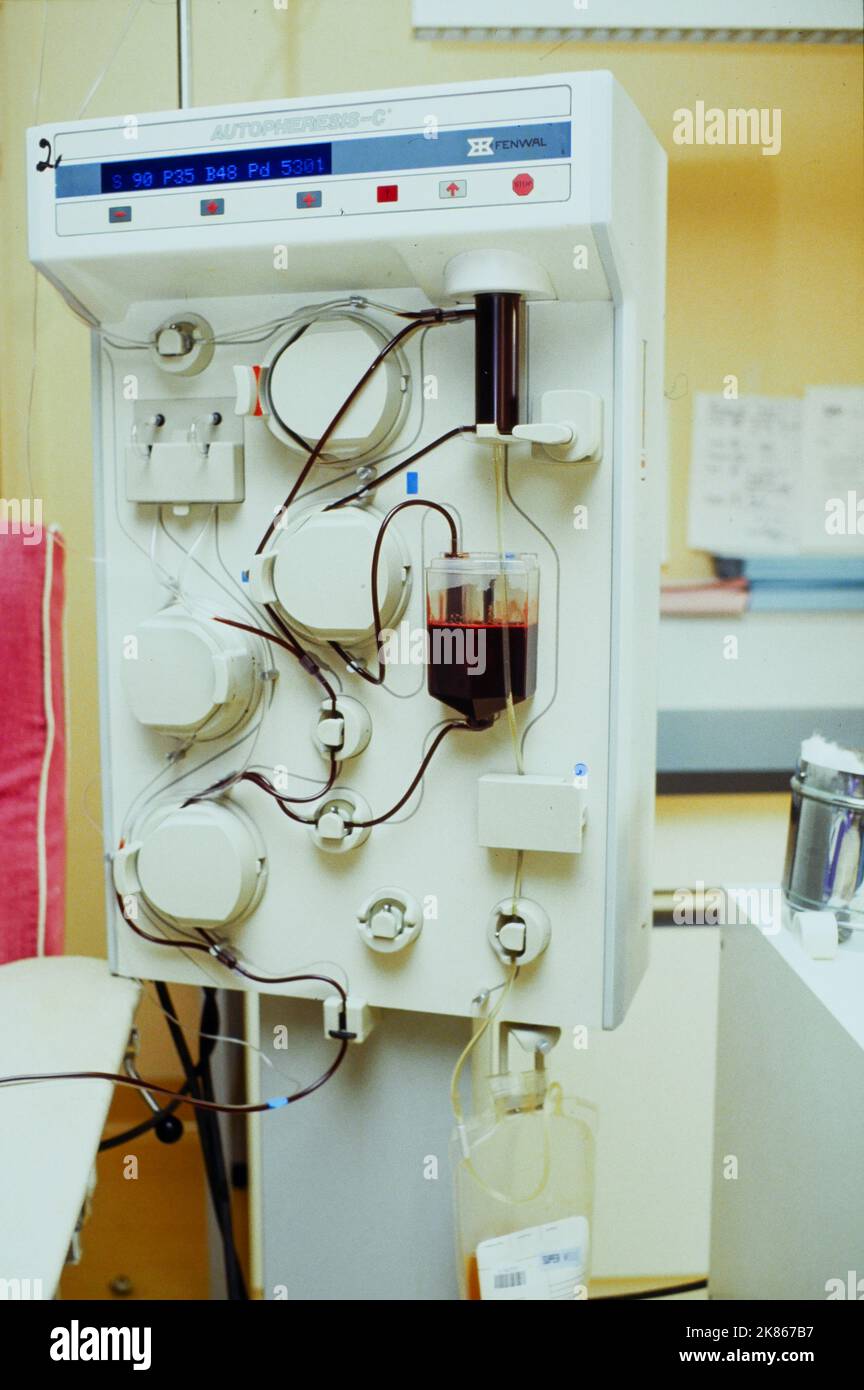EFS, Etablissement Français du Sang, Lyon, France, 1987 Stock Photo - Alamy