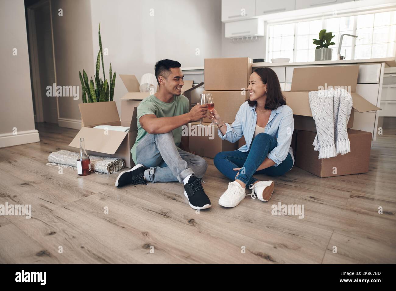 Owning our own place is definitely something to celebrate. a young ...