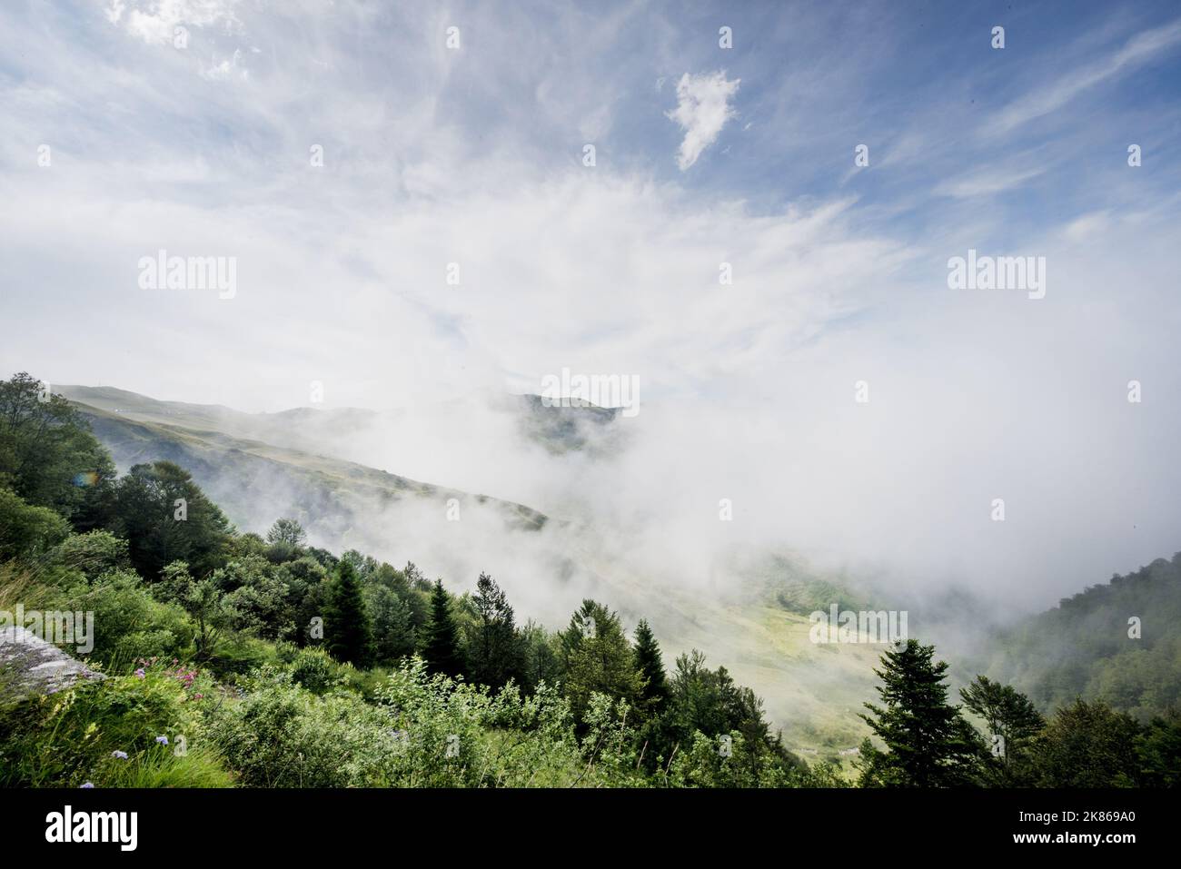 The Col D'Aubisque Stock Photo - Alamy