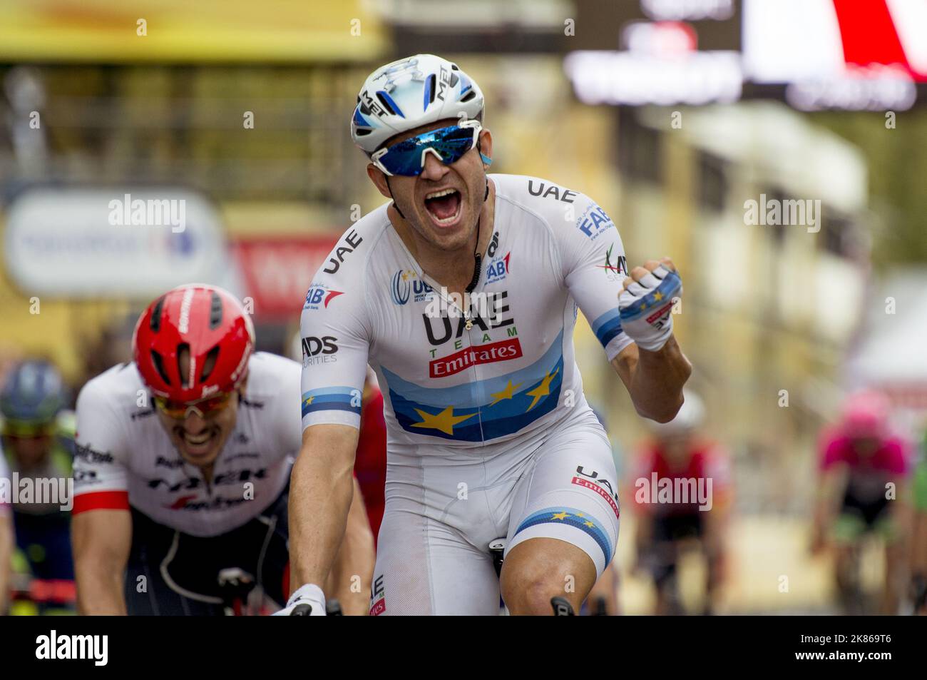 Alexander Kristoff wins the stage on the final day of racing Stock ...