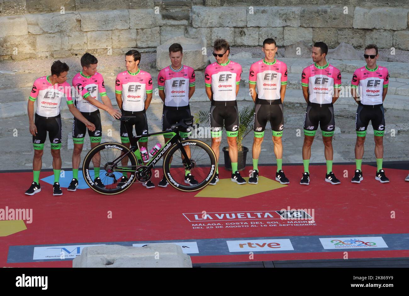 Team Education First Drapac Stock Photo - Alamy
