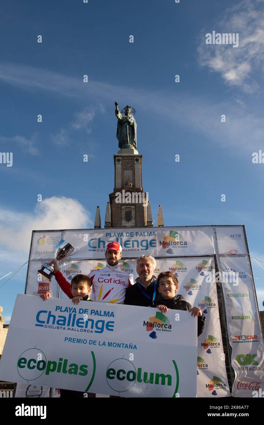 Jesus Herrada on the podium Stock Photo - Alamy