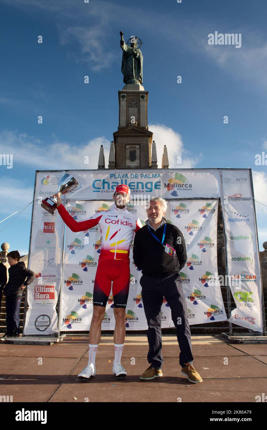 Jesus Herrada on the podium Stock Photo - Alamy