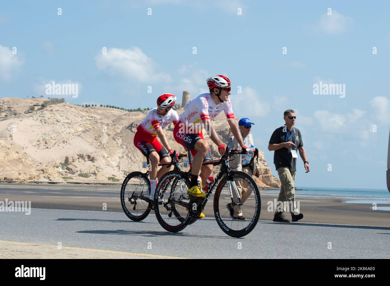 Tour of Oman Stage 1, Al Sawadi Beach to Suhar Corniche. Luis Angel ...