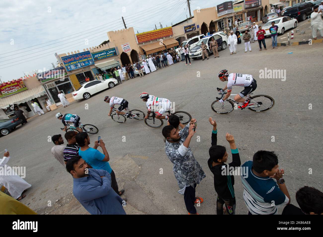 Tour of Oman Stage 1, Al Sawadi Beach to Suhar Corniche. `Johan Le Bon ...
