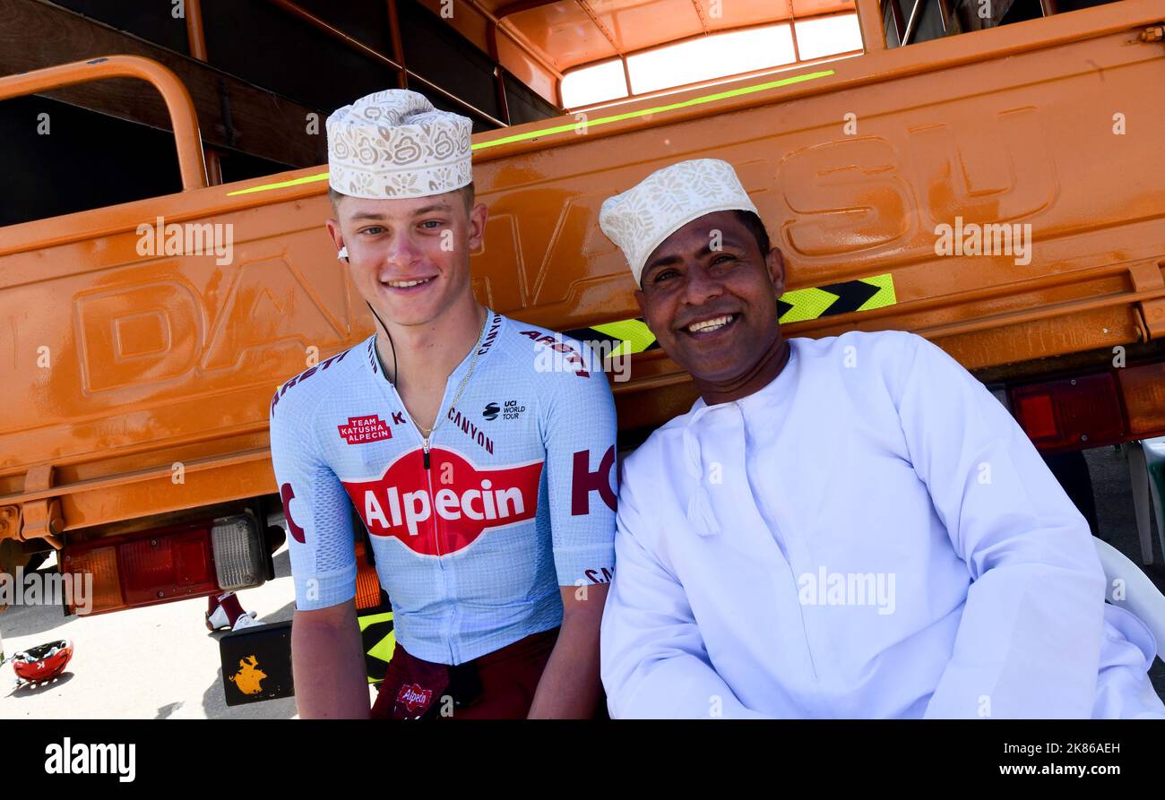 Tour of Oman Stage 1, Al Sawadi Beach to Suhar Corniche. A Katusha ...