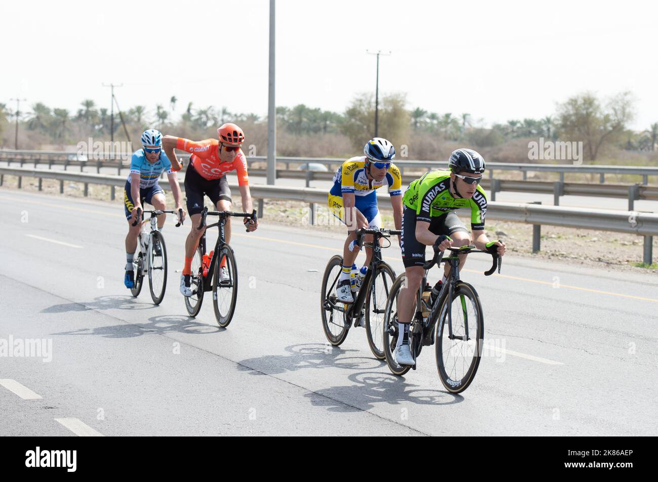 Tour of Oman Stage 1, Al Sawadi Beach to Suhar Sergio The early break ...