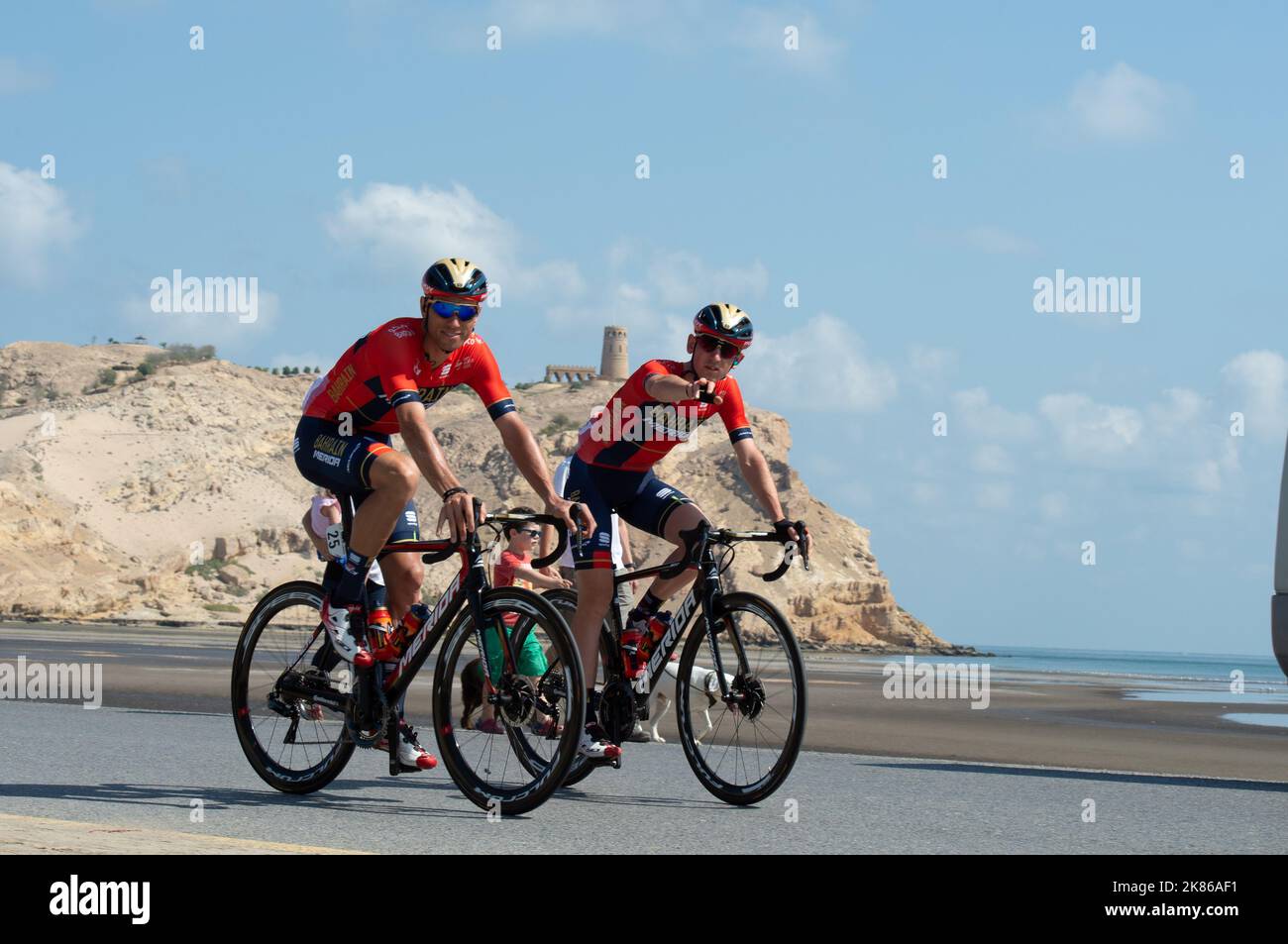 Tour of Oman Stage 1, Al Sawadi Beach to Suhar Corniche. KristijaN ...
