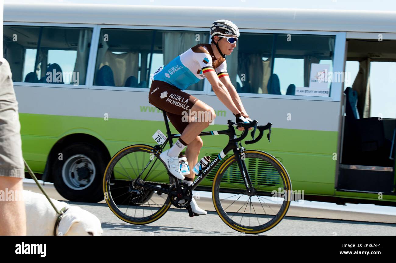 Tour of Oman Stage 1, Al Sawadi Beach to Suhar Corniche. Oliver Naesen ...