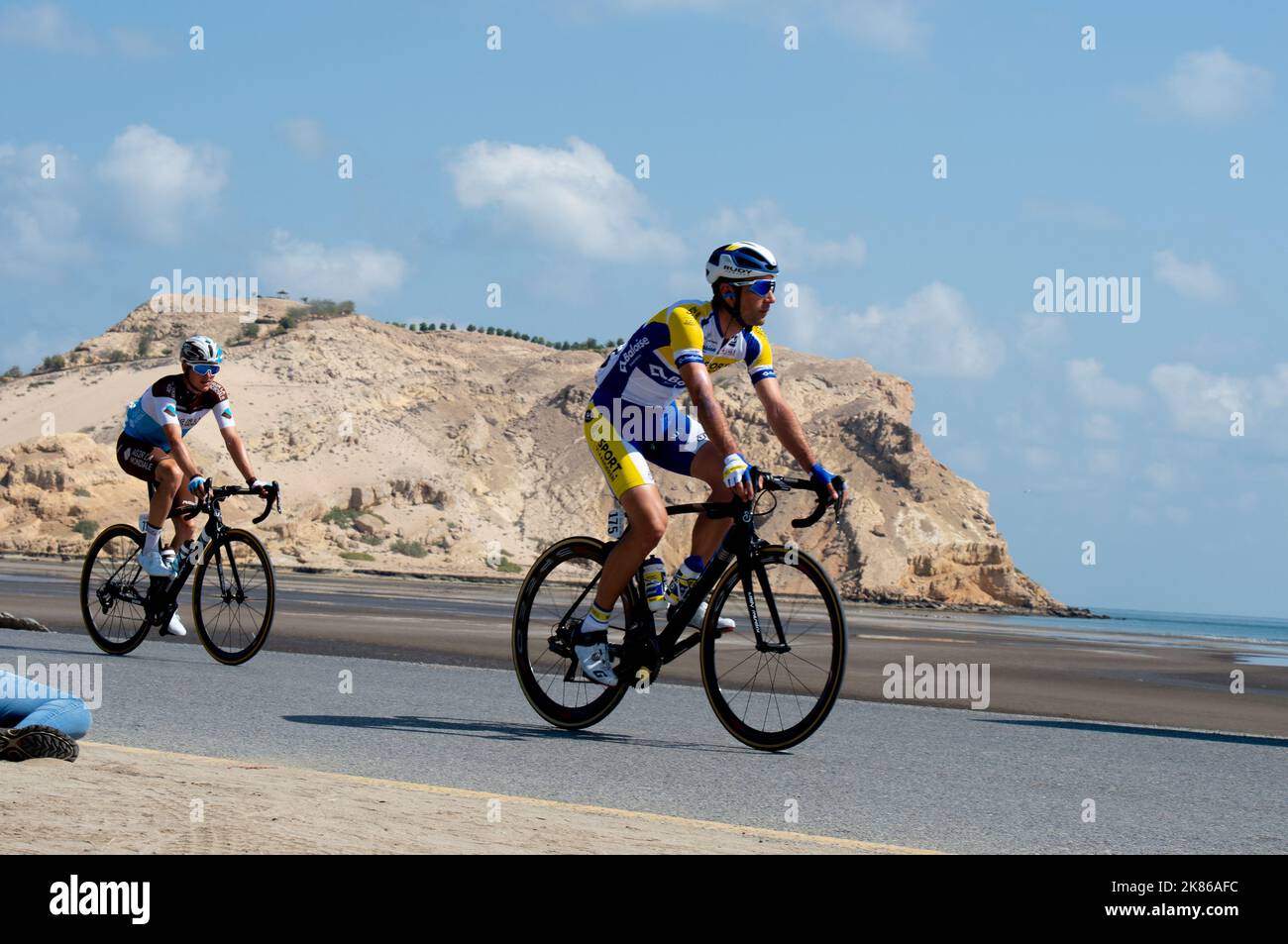 Tour of Oman Stage 1, Al Sawadi Beach to Suhar Corniche. Emiel ...