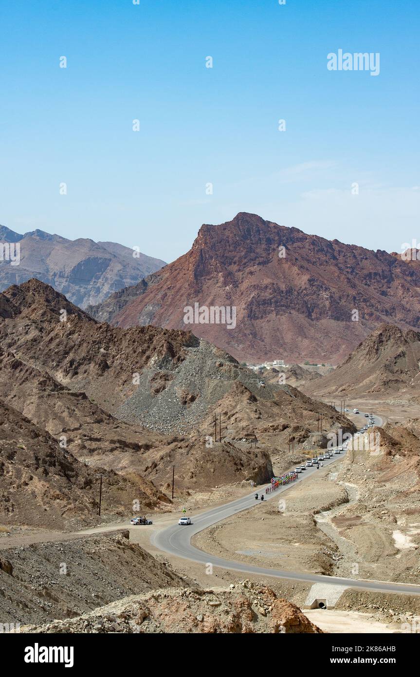Tour of Oman Stage 2 - The Royal Cavalry of Oman to Al Bustan. The ...