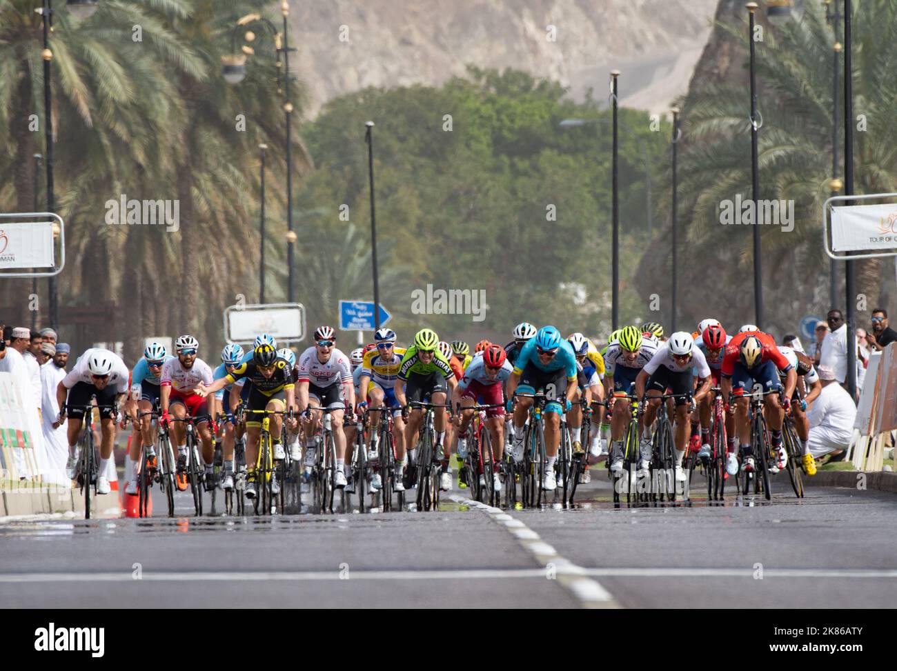 Giacomo Nizzolo of team Dimension Data wins the stage Stock Photo - Alamy