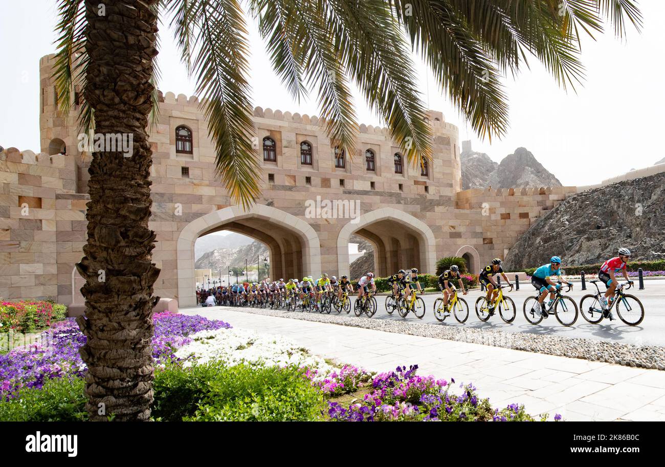 Alexey Lutsenko in the final 25km of the race Stock Photo - Alamy